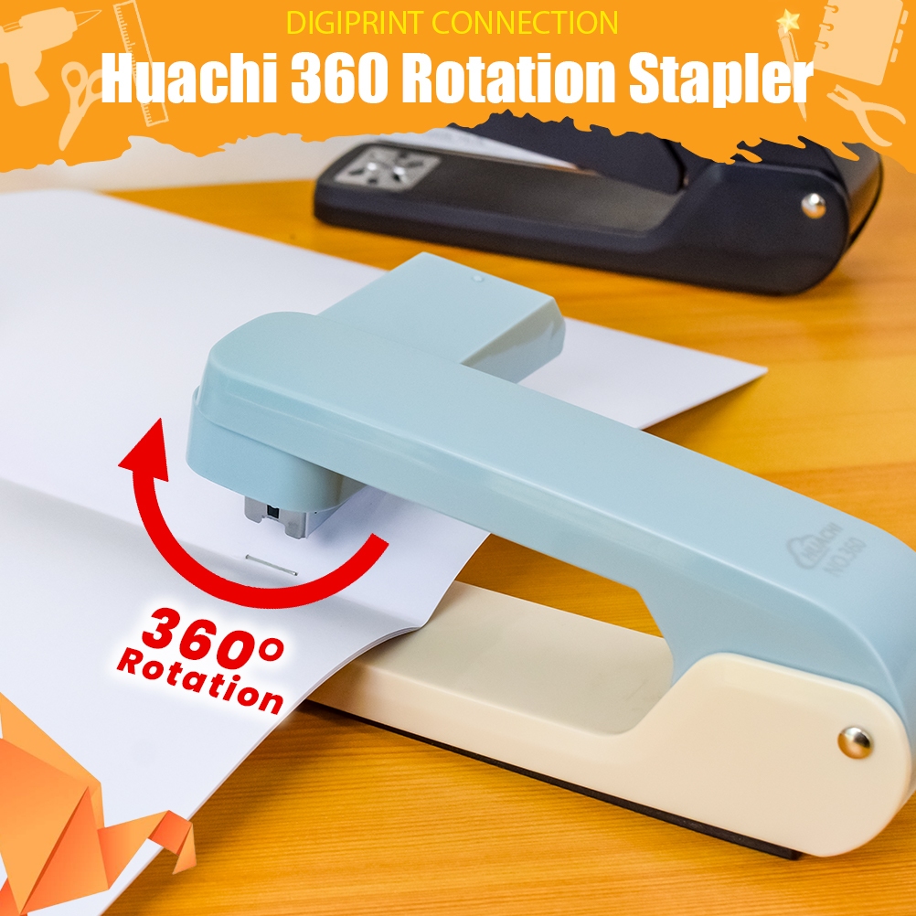 HUACHI 360 Rotation Stapler High Quality 24/6 or 26/6 Staples ...