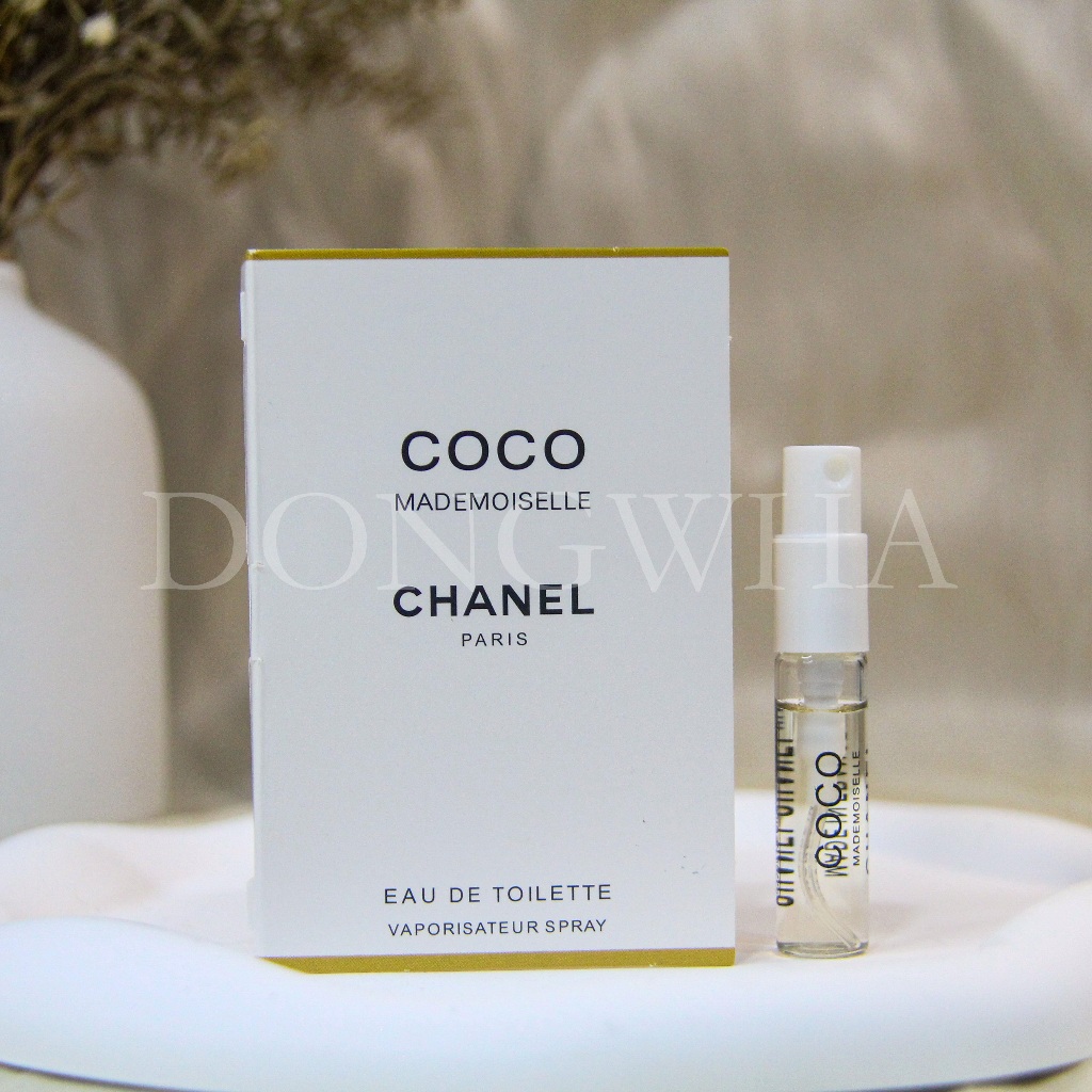 Perfume Sample Chanel Coco Mademoiselle Eau de toilette, 2002 Mini ...