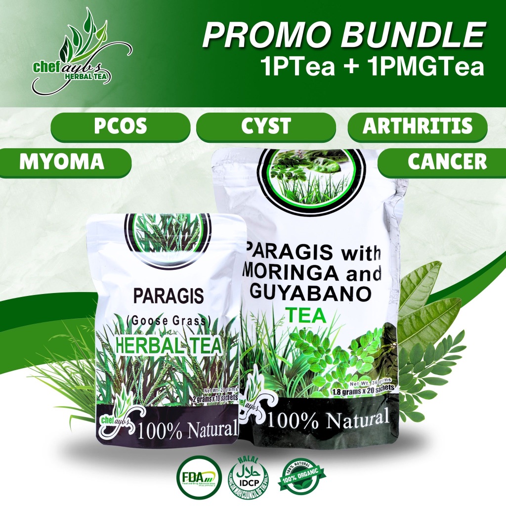 CHEF AYB'S TEA BUNDLE || PARAGIS TEA 10 TEABAGS & PMGT 20 TEABAGS ...
