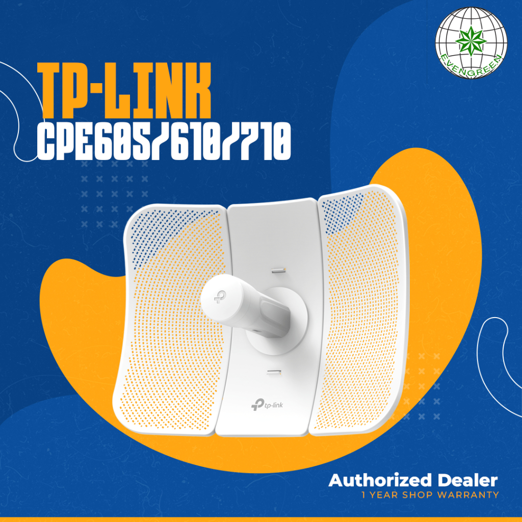 TP-Link PHAROS CPE605 5GHz 150Mbps / CPE610 5GHz 300Mbps / CPE710 5GHz ...