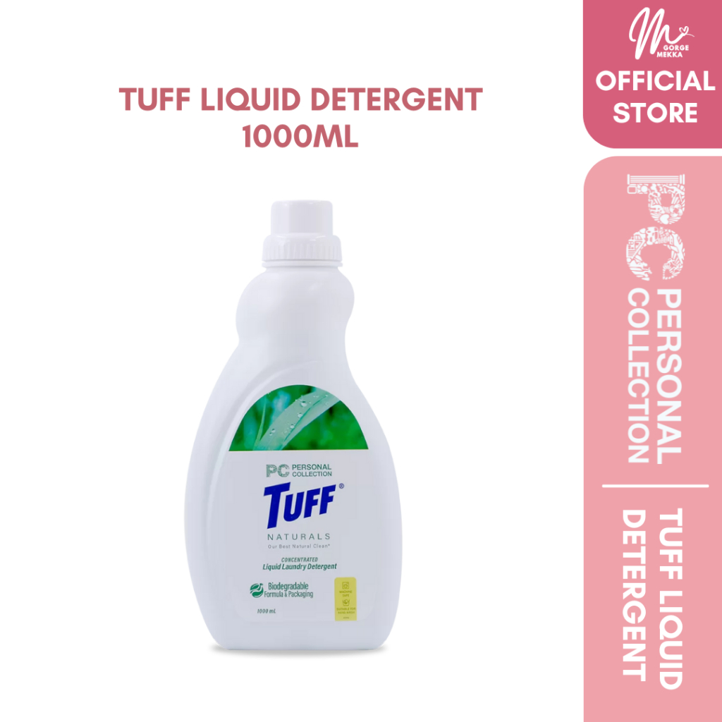 Tuff Liquid Detergent 1000ml Concentrated Laundry Detergents | Shopee ...
