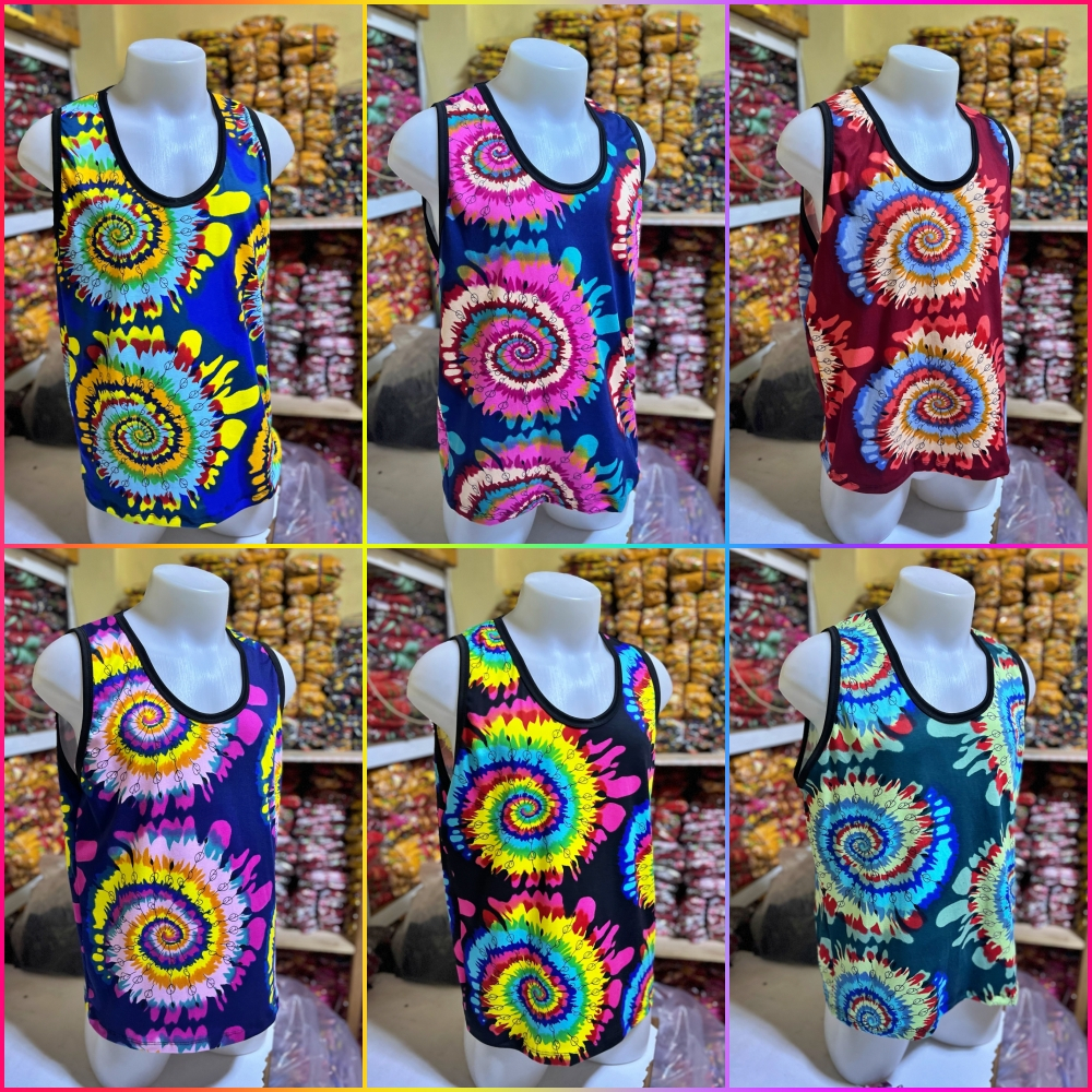 tie Dye /SANDO for men (stretchable) | Shopee Philippines