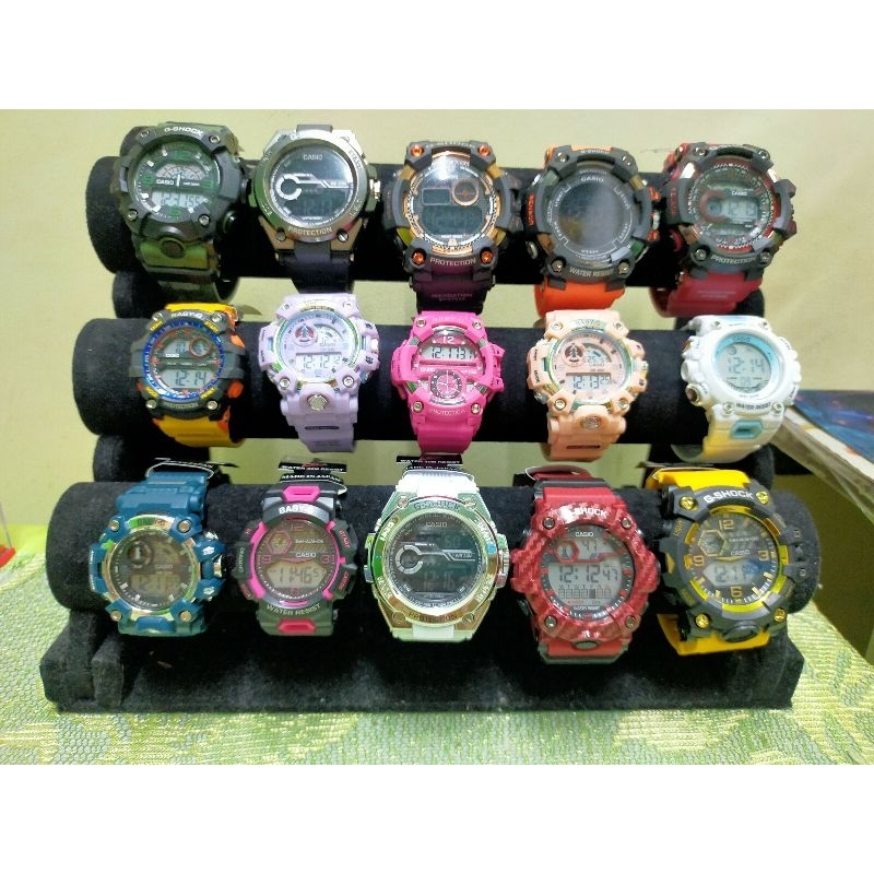 Class A G-Shock and Baby G ( Water Resistant Watches with Free Tin Can ...