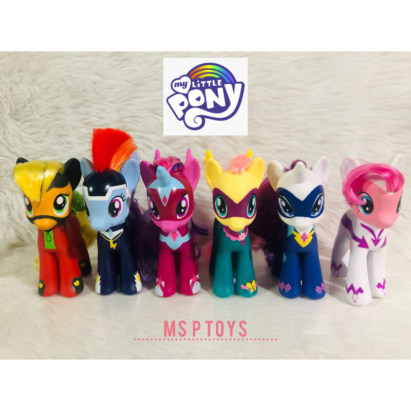 MY LITTLE PONY Power Ponies 5.75/6-inch Toy (Pre-loved) | Shopee ...