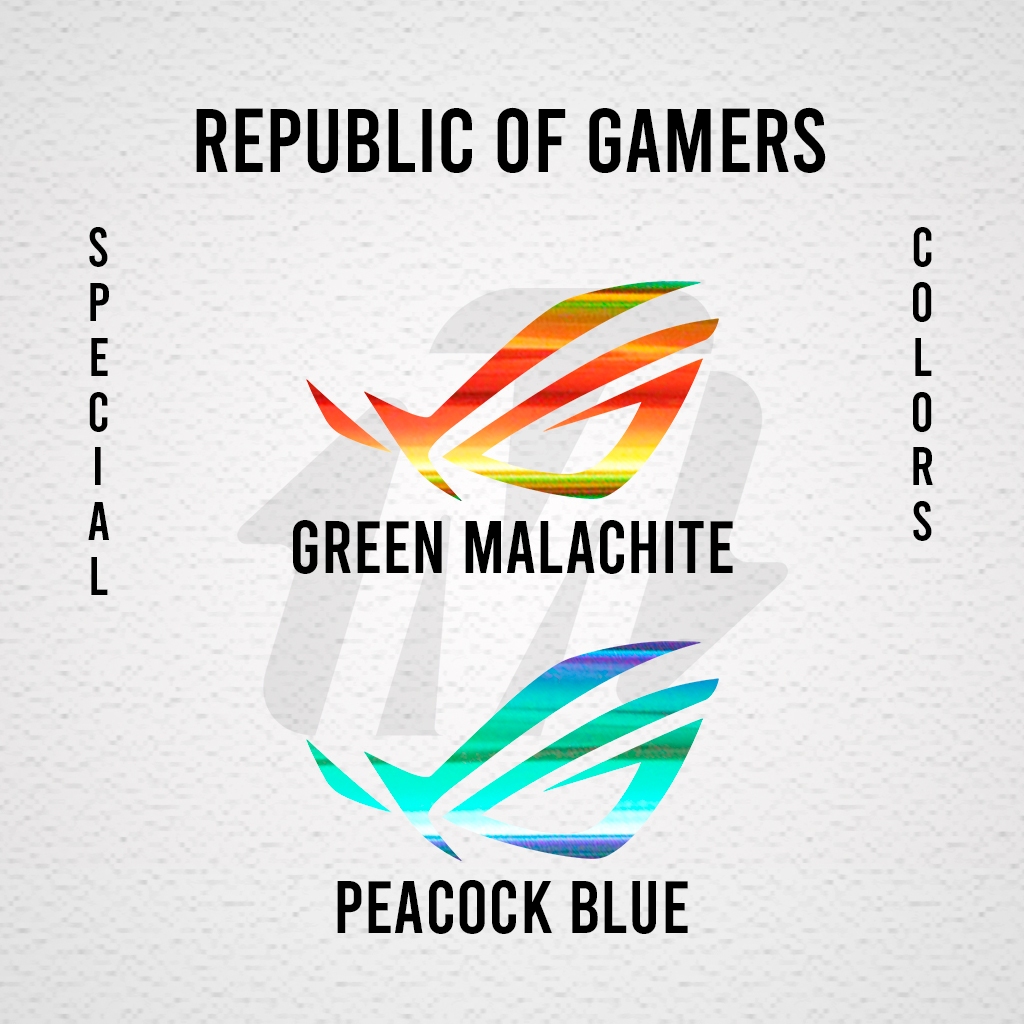 REPUBLIC OF GAMERS Vinyl Stickers Waterproof scratchproof decal Sticker ...