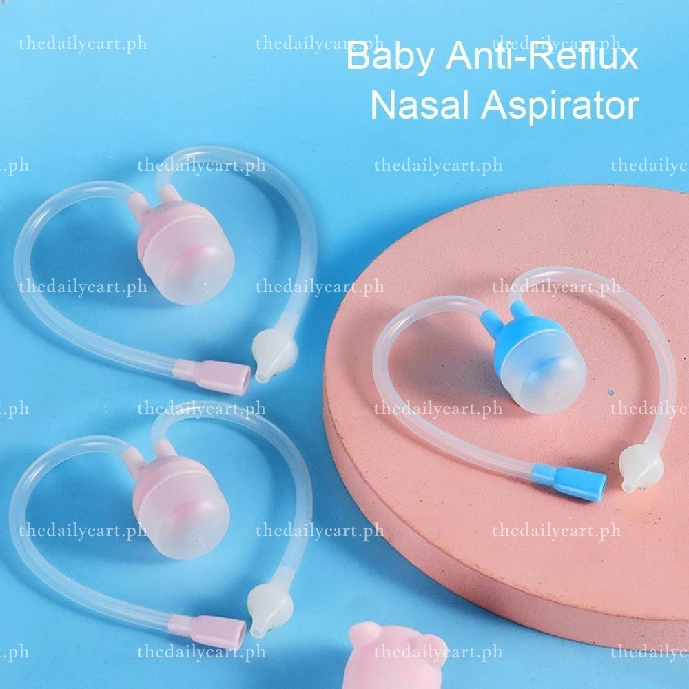 Baby Nasal Suction Nose Tube Aspirator Anti-Reverse Flow for New Born ...