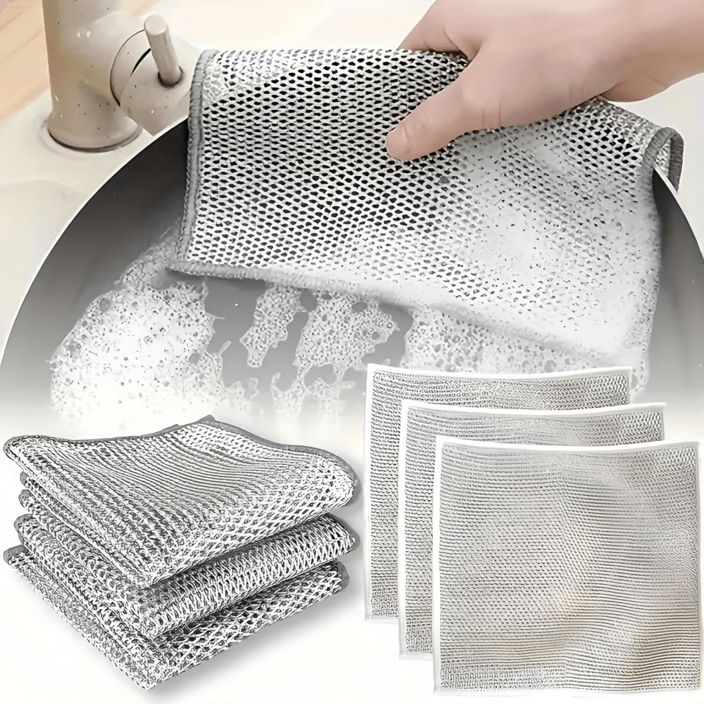 New Non-Scratch steel Wire Dishcloth, Restaurant Multipurpose Wire ...
