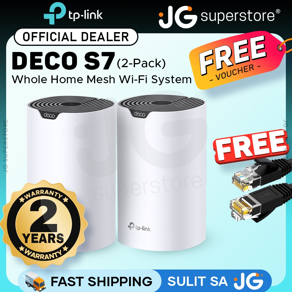 TP-Link Deco S7 AC1900 (3-Pack) Home Mesh Dual Band Wi-Fi System ...