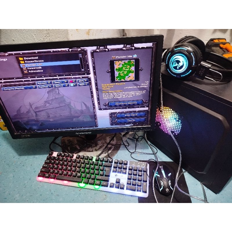 COMPUTER SET READY TO PLAY - WITH GAMES INSTALLED | Shopee Philippines