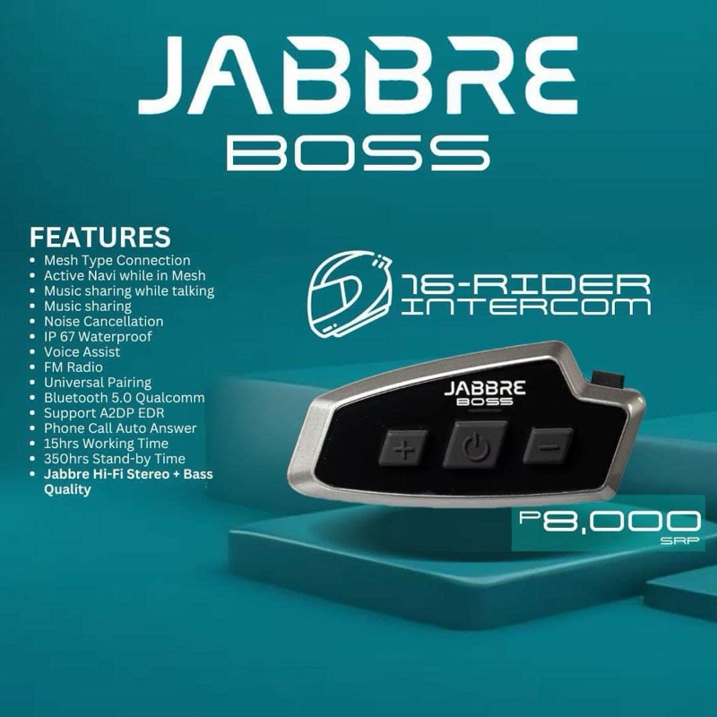 JABBRE BOSS - Mesh Intercom | Shopee Philippines