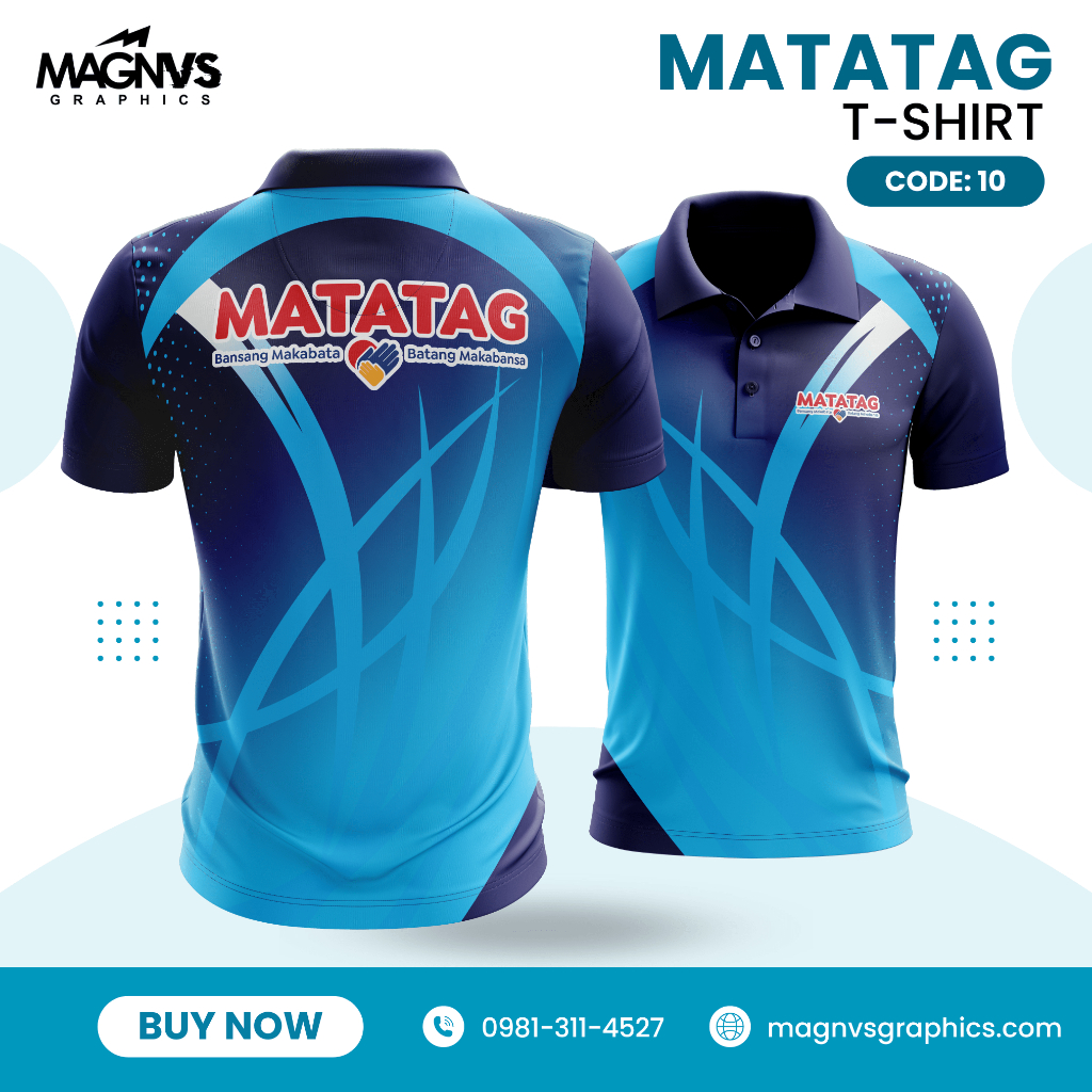 DepEd Matatag Sublimation Uniform Design 10-15 | Shopee Philippines