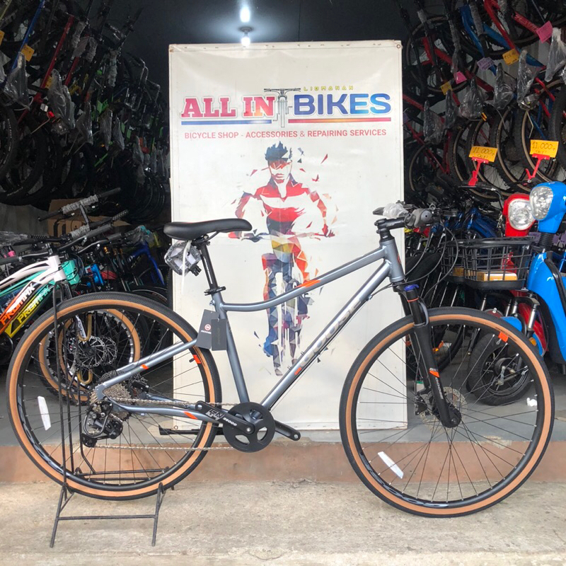 Goose 700c 1*10Speed Shimano Deore hybrid Bikes & Hydraulics With Freebies | Shopee Philippines