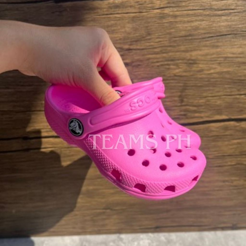 Crocs Classic Clogs Sandals For Kids With Ecobag | Shopee Philippines