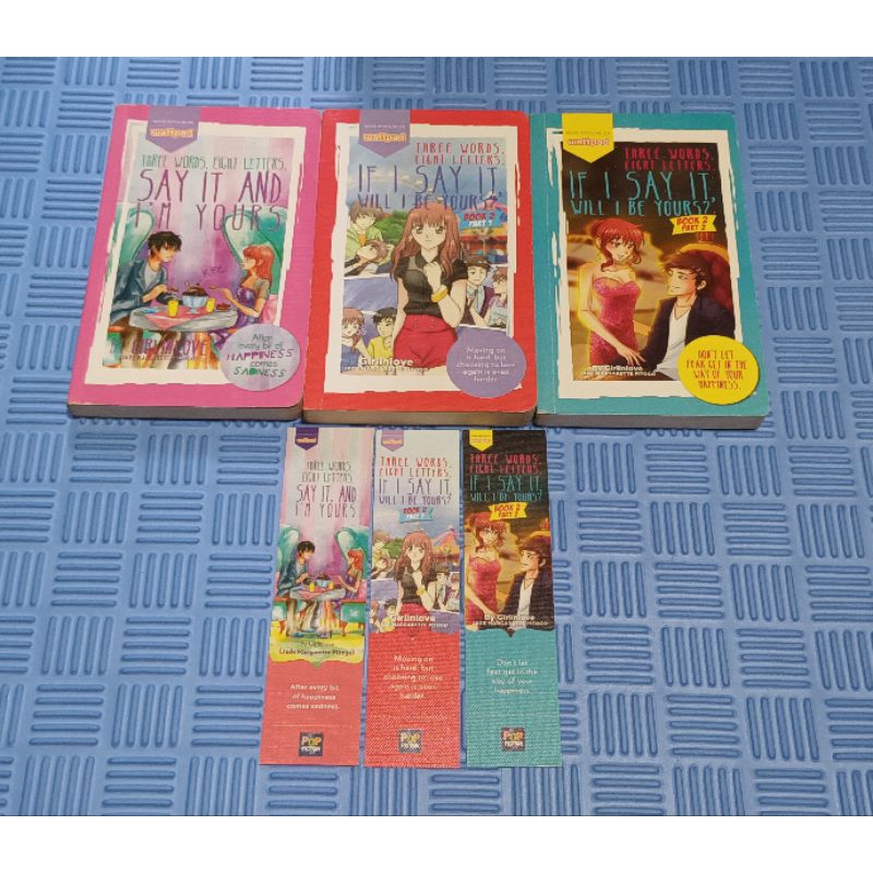 3 Words 8 Letters Say it and I'm Yours (Bundle) | Shopee Philippines