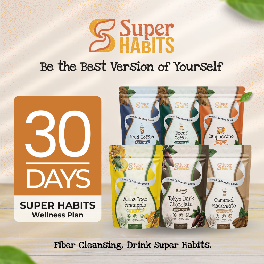 30-Day Super Habits Drink Wellness Plan (3 Pouches) | Shopee Philippines