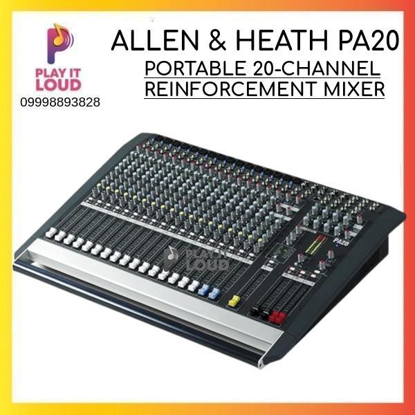 ALLEN & HEATH PA20 PORTABLE 20-CH SOUND REINFORCEMENT MIXER | Shopee ...