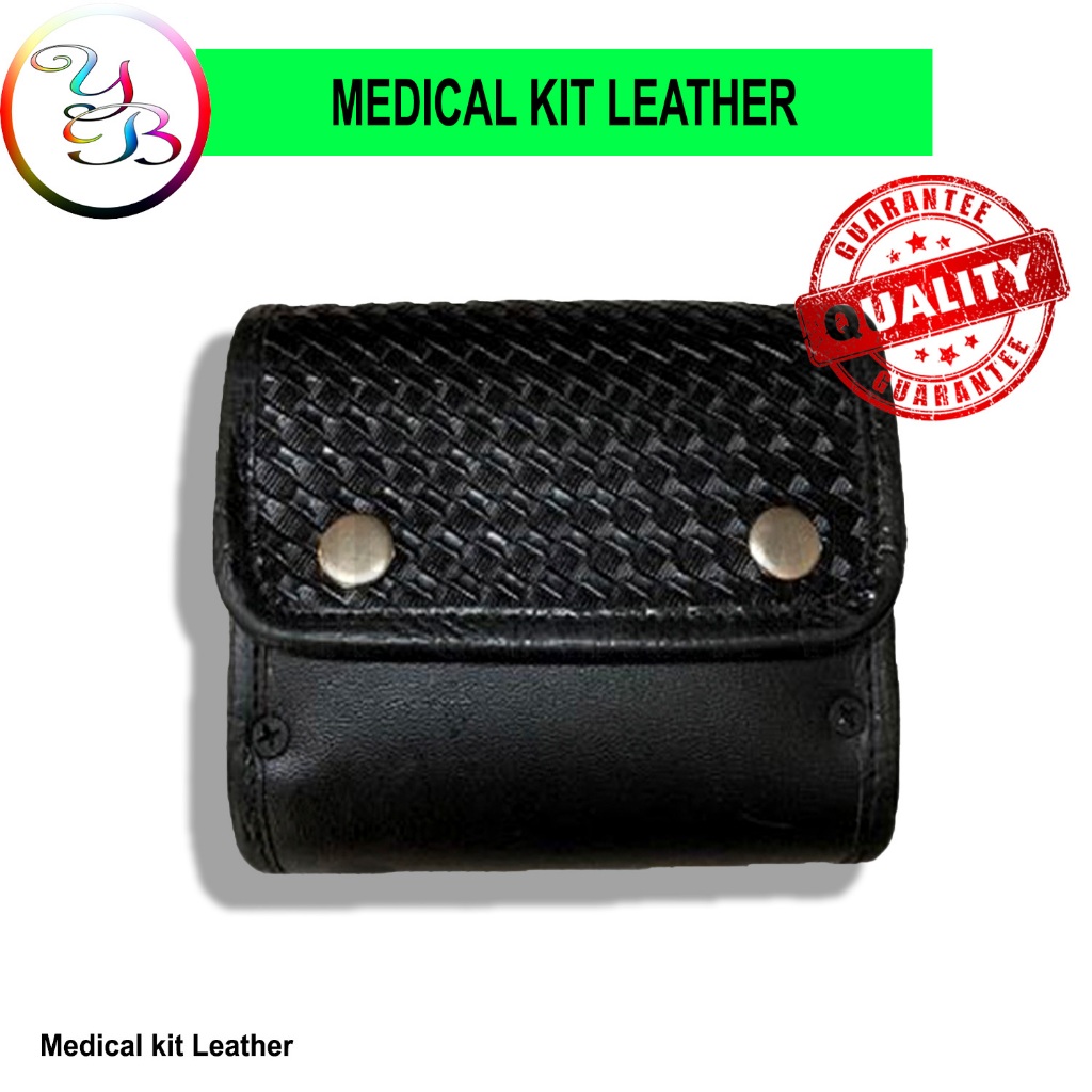 Medical kit (medkit) original leather | Shopee Philippines