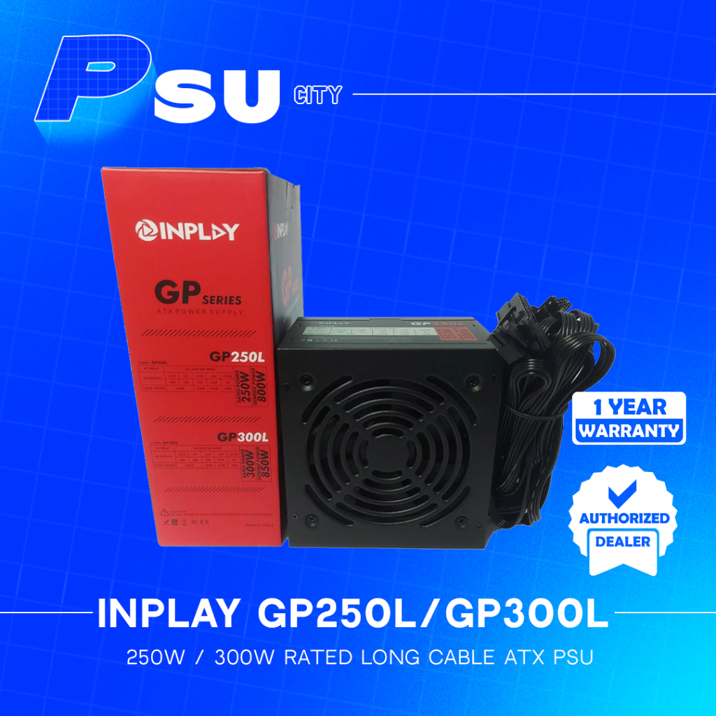 INPLAY GP250L 250W / AK400 400W Rated ATX PSU | Shopee Philippines