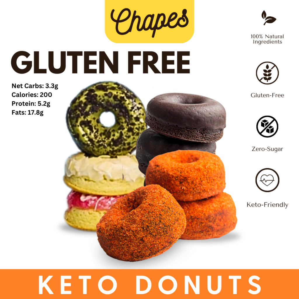 Chapes Keto Donuts Gluten Free | Shopee Philippines