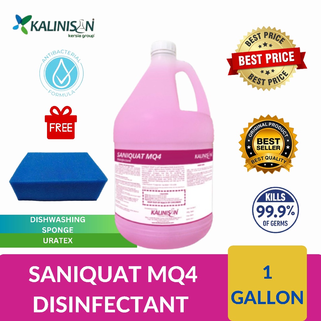 BEST PRICE100% Original 365 Clean Kalinisan Saniquat MQ4 Multi-quat ...
