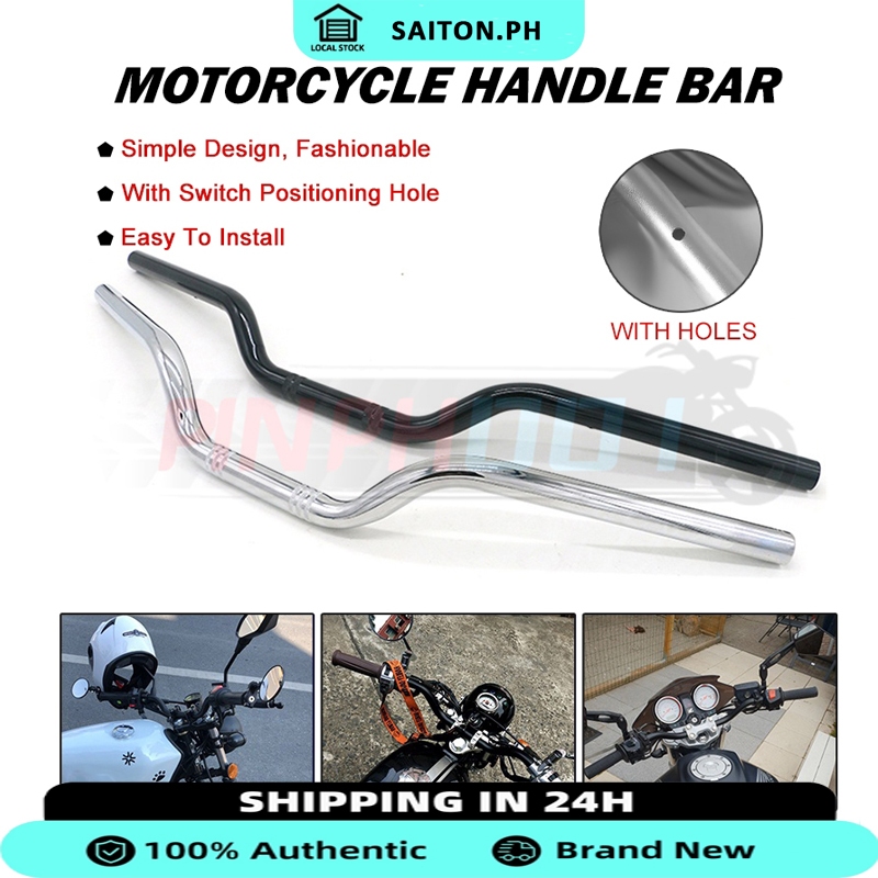 【Local delivery】7/8" 22mm Motorcycle HandleBar Universal Stainless ...