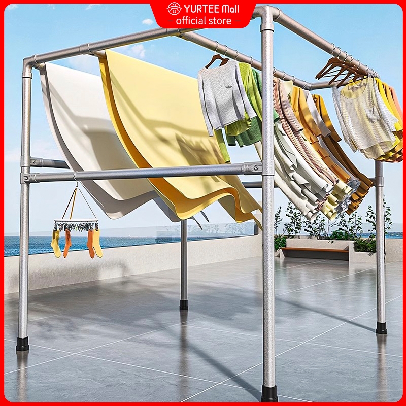 Clothes Rack Stand Sampayan Stainless Heavy Duty Sampayan Bakal Drying ...