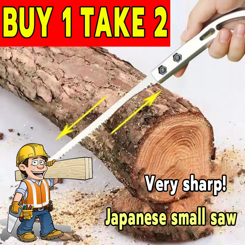 SUPER SHARP SAW Japanese mini handle steel saw for wood cutting wood ...