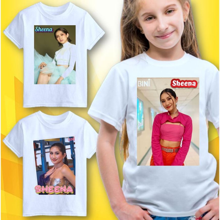 BINI SHEENA KIDS T-Shirt PAMBATA CHARACTER GRAPHIC SHIRT 0 to 12 years ...