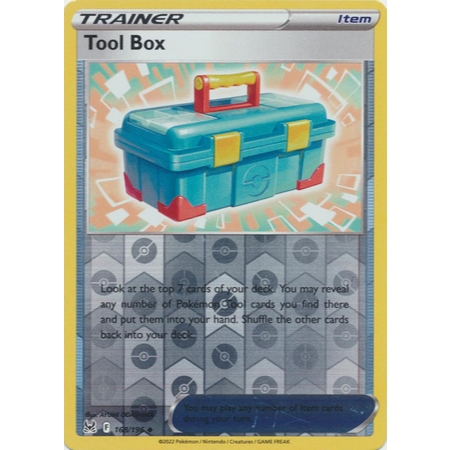 Pokemon TCG - TOOL BOX 168/196 Uncommon Reverse - Lost Origin | Shopee ...