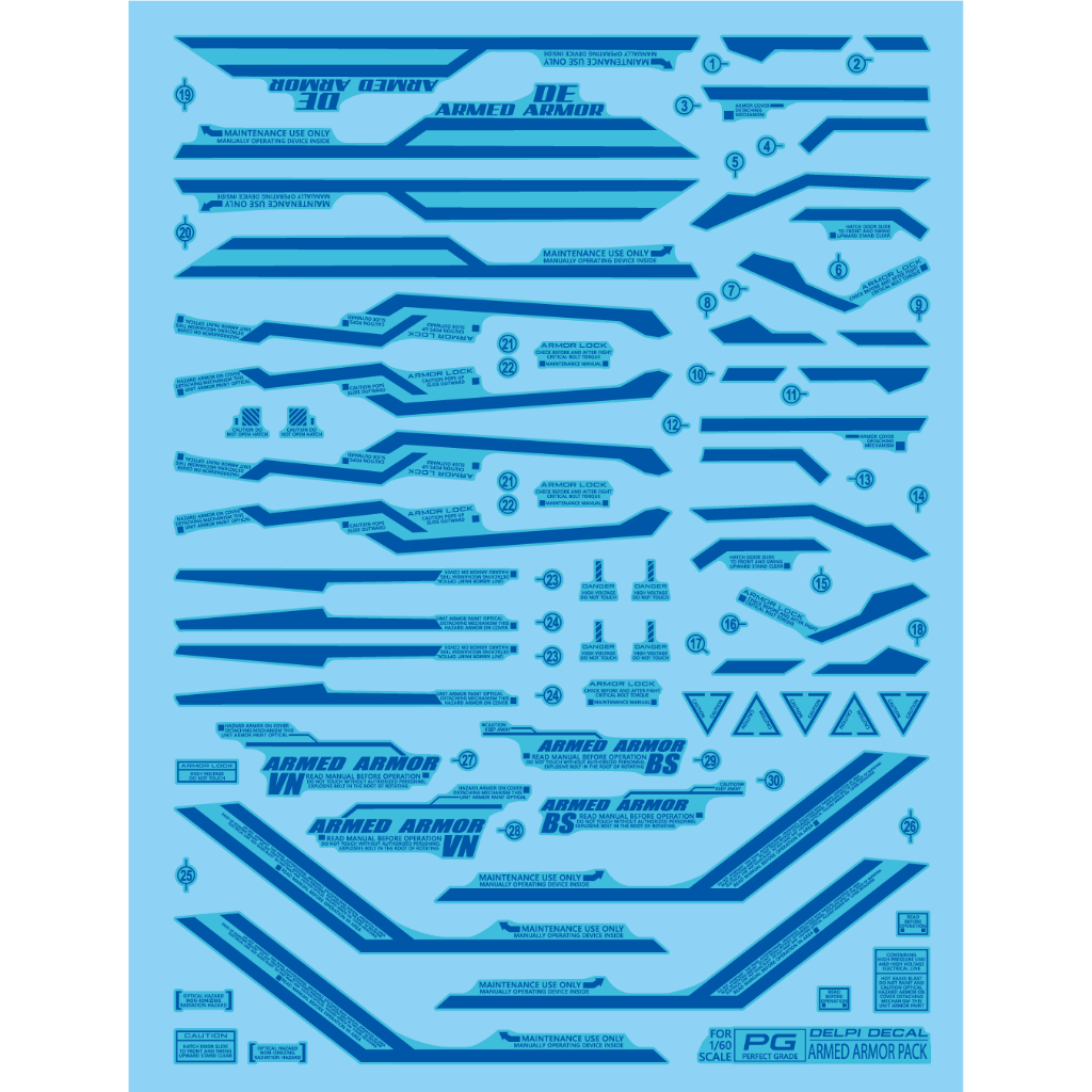 Delpi Decal PG Armed Armor Pack BS VN DE for Banshee Perfectibility ...