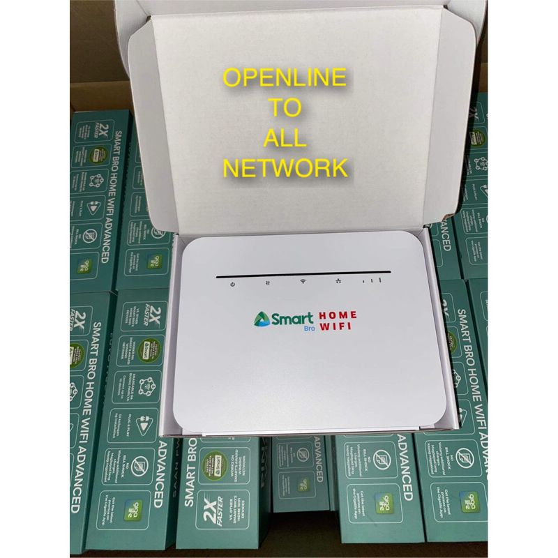 PLDT R291 OPENLINE PLDT HOME PREPAID WIFI LTE ADVANCE CAT 6 DITO GLOBE SMART GOMO READY TO USE ...