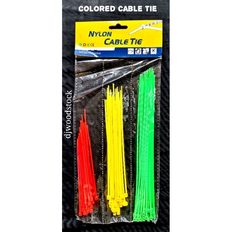 COLORED CABLE TIE, Sold per pack | Shopee Philippines