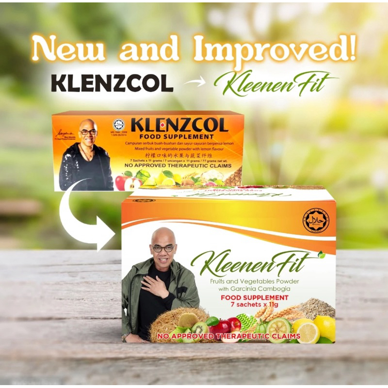 1 Box klenzcol NOW kleenen fit Total Colon Cleanser 100% Authenti ...