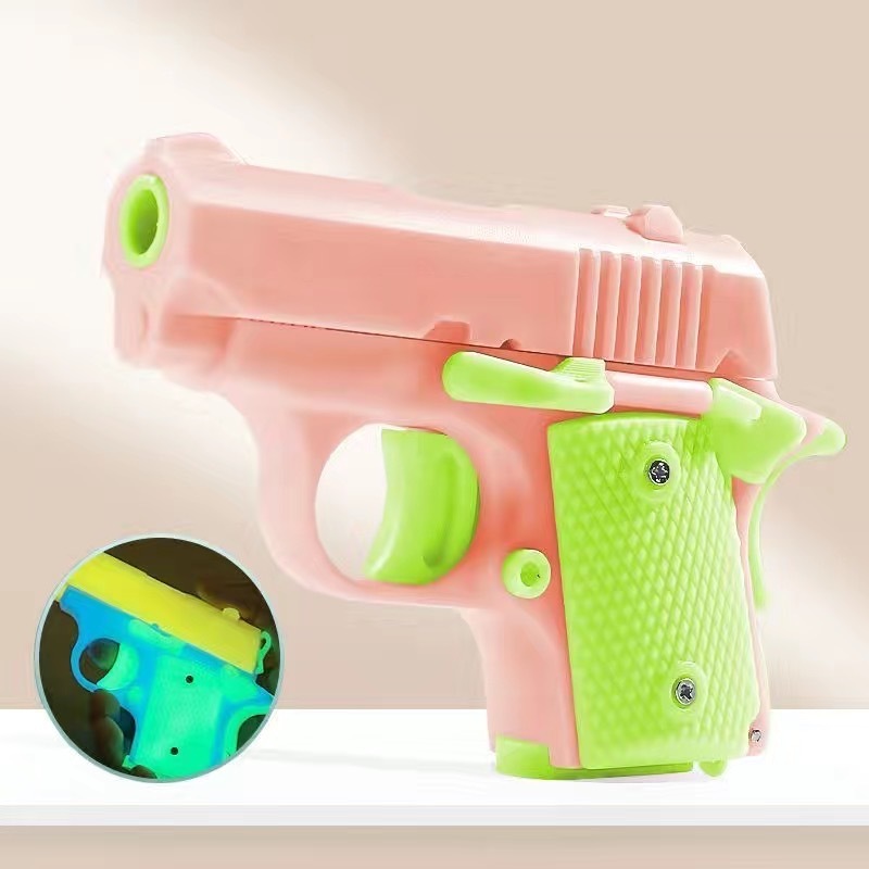 3D Toy Guns Mini Turnip Carrot Gun Models Multiple Colors Children's ...