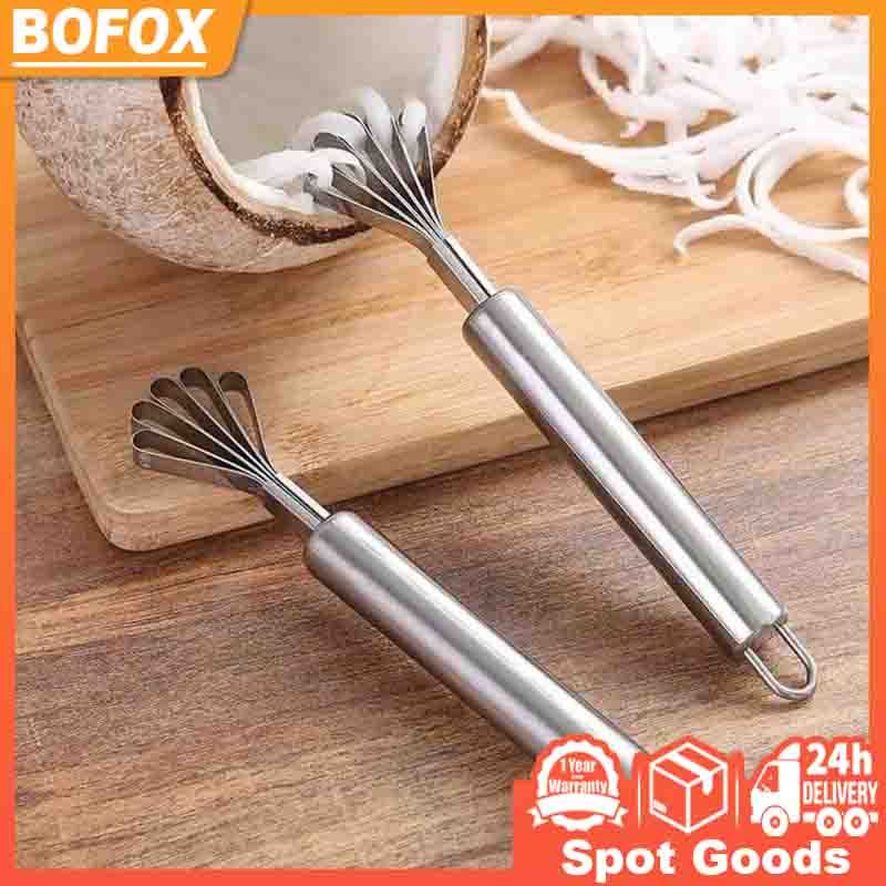 Planer Kitchen Tool Spoon Coconut Shredder Stainless Steel Coconut ...