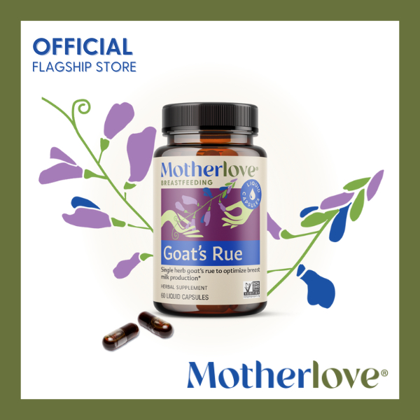 Motherlove Goat's Rue (60 Liquid Capsules) - Single herb goat's rue ...