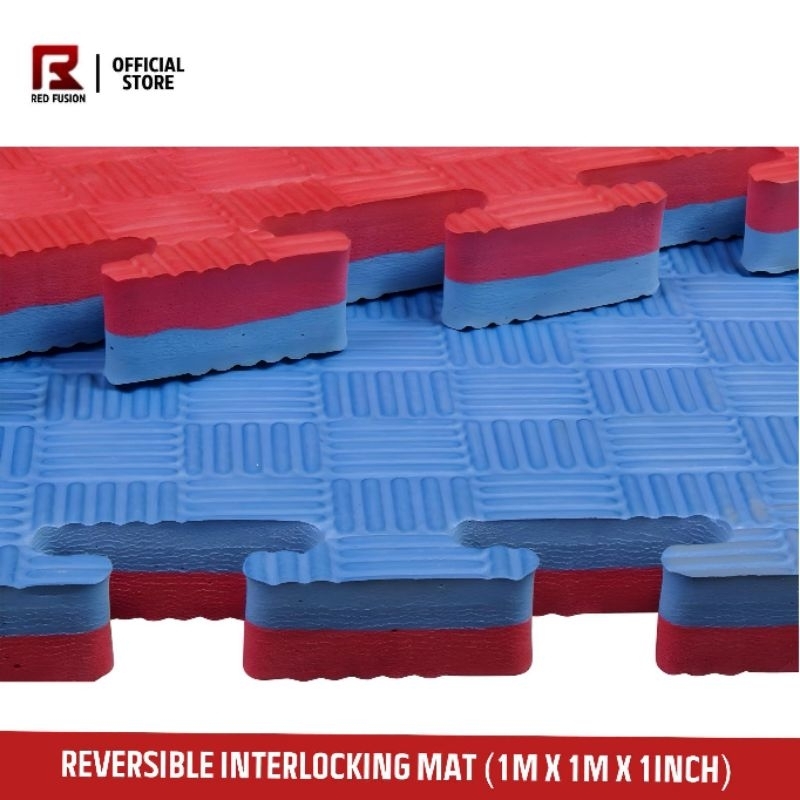 Reversible Interlocking Mat (1m x 1m x 1inch) | Shopee Philippines
