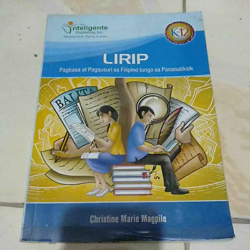 Lirip Pagbasa at Pagsusuri sa Filipino Tungo sa Pananaliksik | Shopee ...