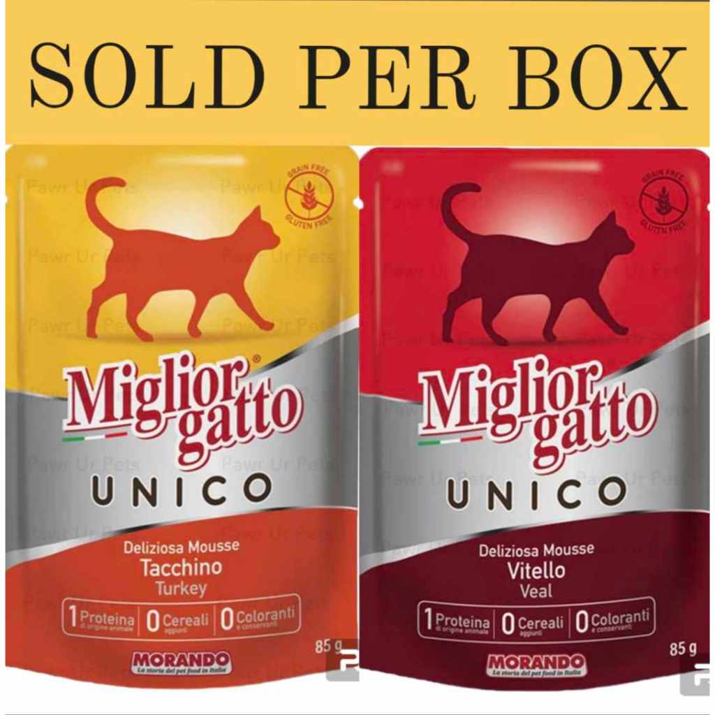 Miglior Gatto Wet Cat Food in Pouch 85gx24pcs (SOLD per BOX) | Shopee ...