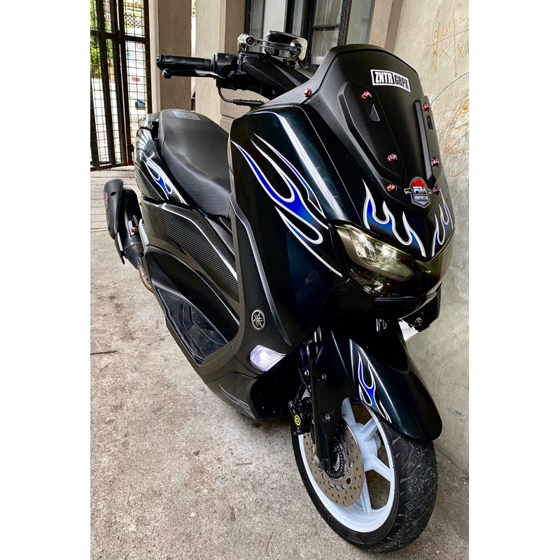 FIRE STAMP DECALS FOR NMAX V2 ONLY (ZENITRO GRAPHICS DECALS) | Shopee ...