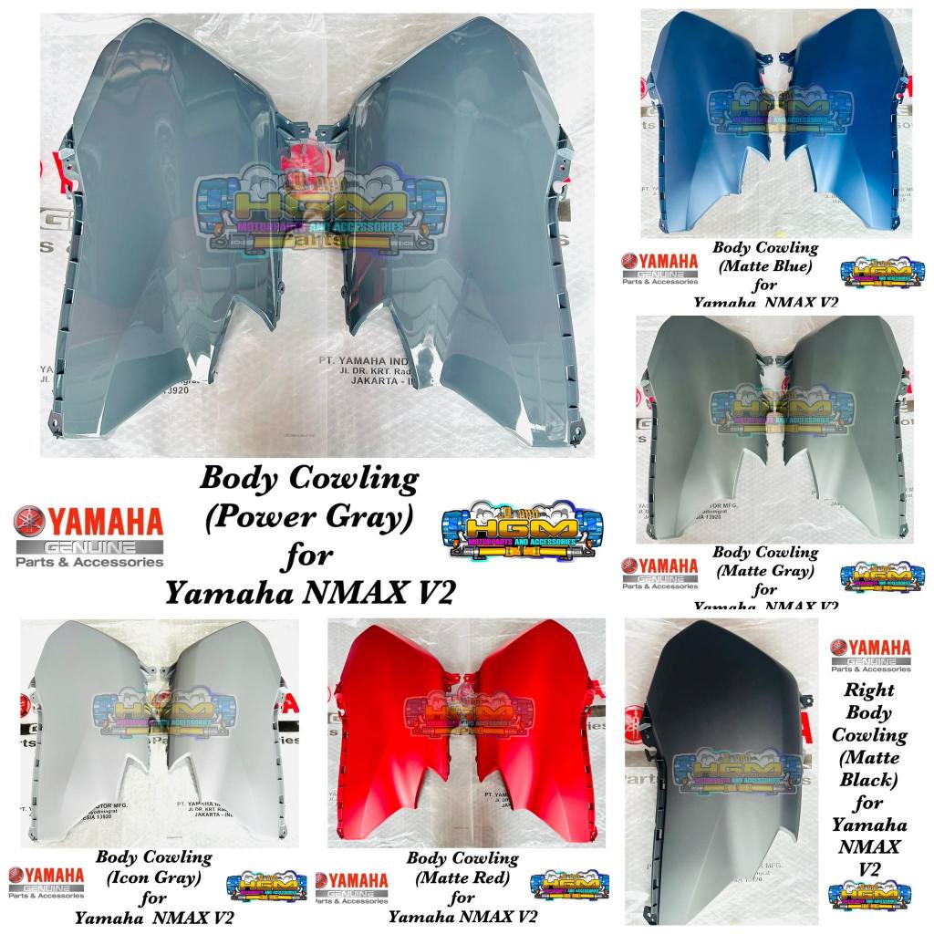 BODY COWLING FOR NMAX V2 | YAMAHA GENUINE PARTS | B6H-F8351/B6H-F8377 ...
