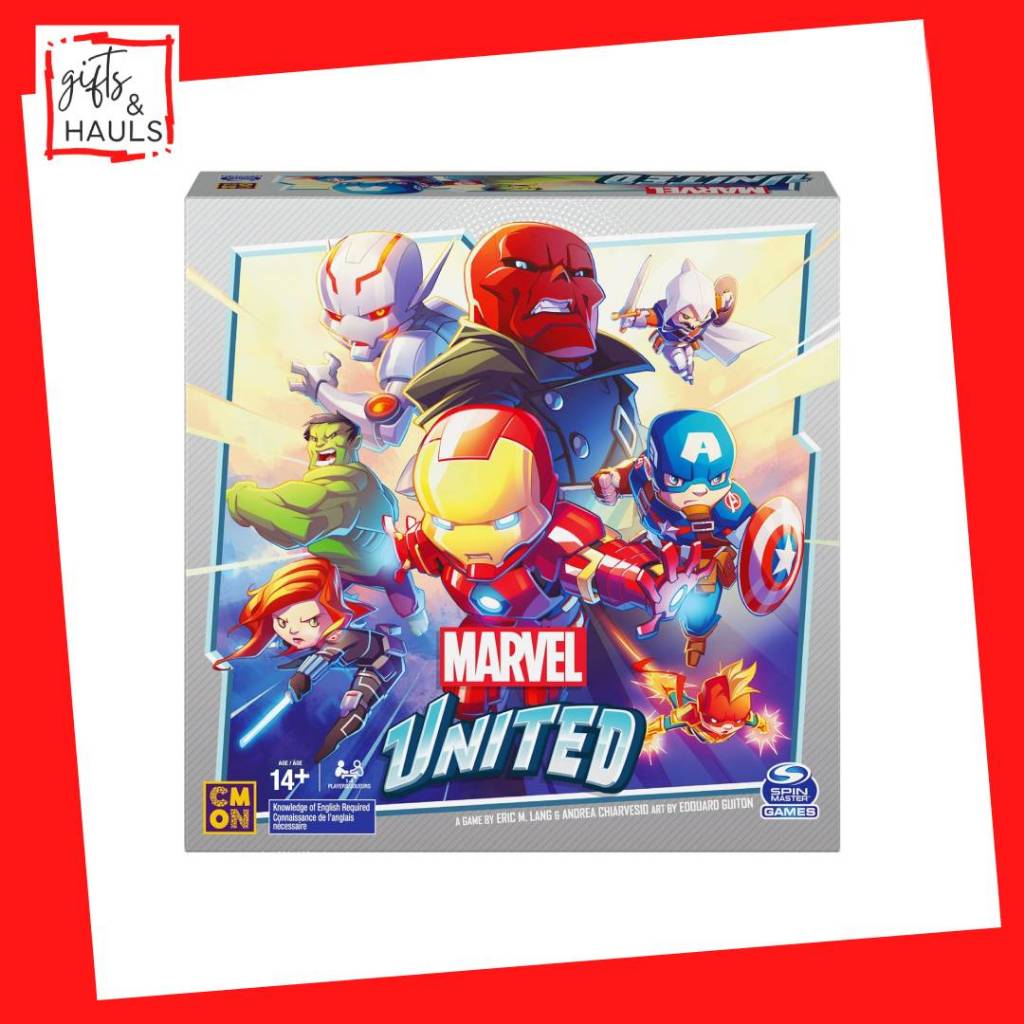 Marvel United - Superhero Cooperative Board Game | Shopee Philippines