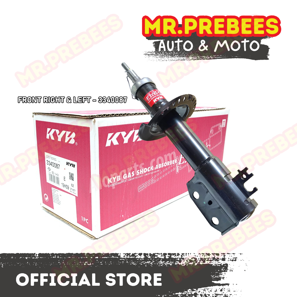 KYB Front Shock Absorber for Toyota Vios/ Yaris 2013 - 2021 (3340087 ...