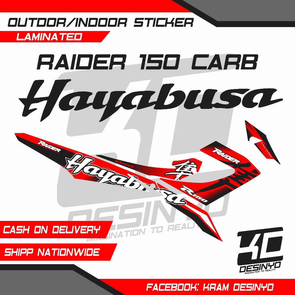 Raider 150 carb hayabusa stock | Shopee Philippines