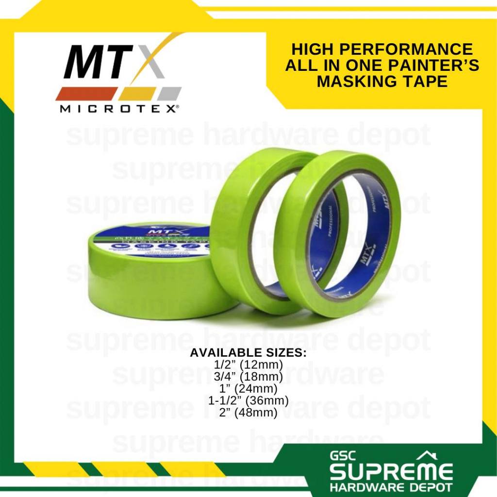 Microtex MTX High Performance All In One Painter's Masking Tape ...