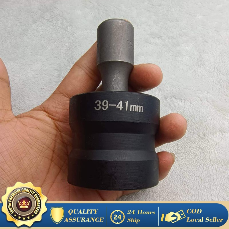 Heavy-duty Torque drive socket 39x41mm and 3 inches extension set 1/2 ...