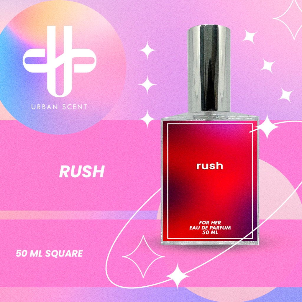 URBAN SCENT Inspired Oil Based Perfume - 032 - Rush 50ML Square ...