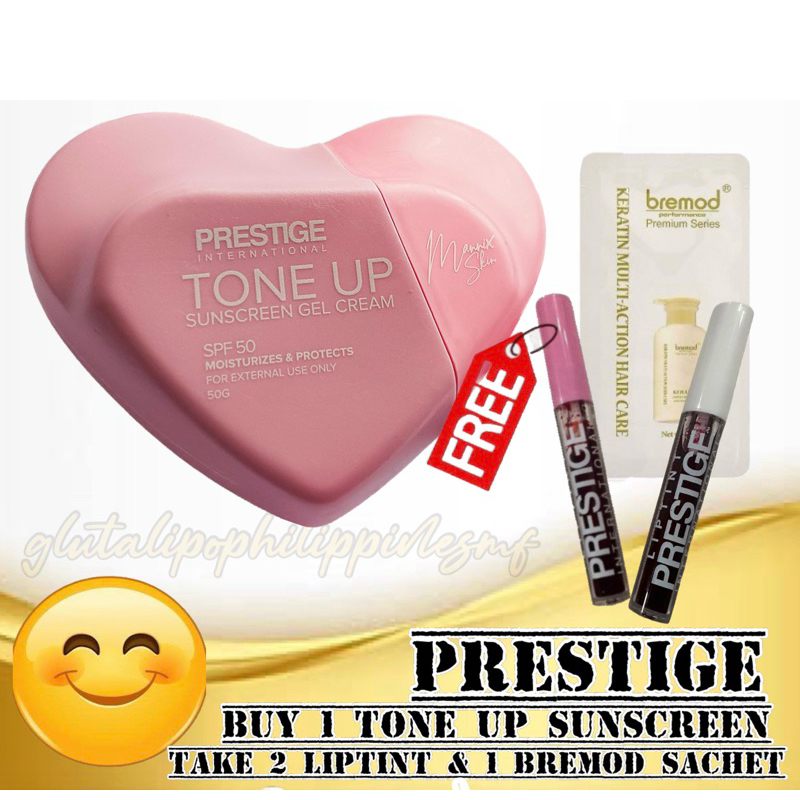 Prestige Tone Up Sunscreen 50g | Shopee Philippines