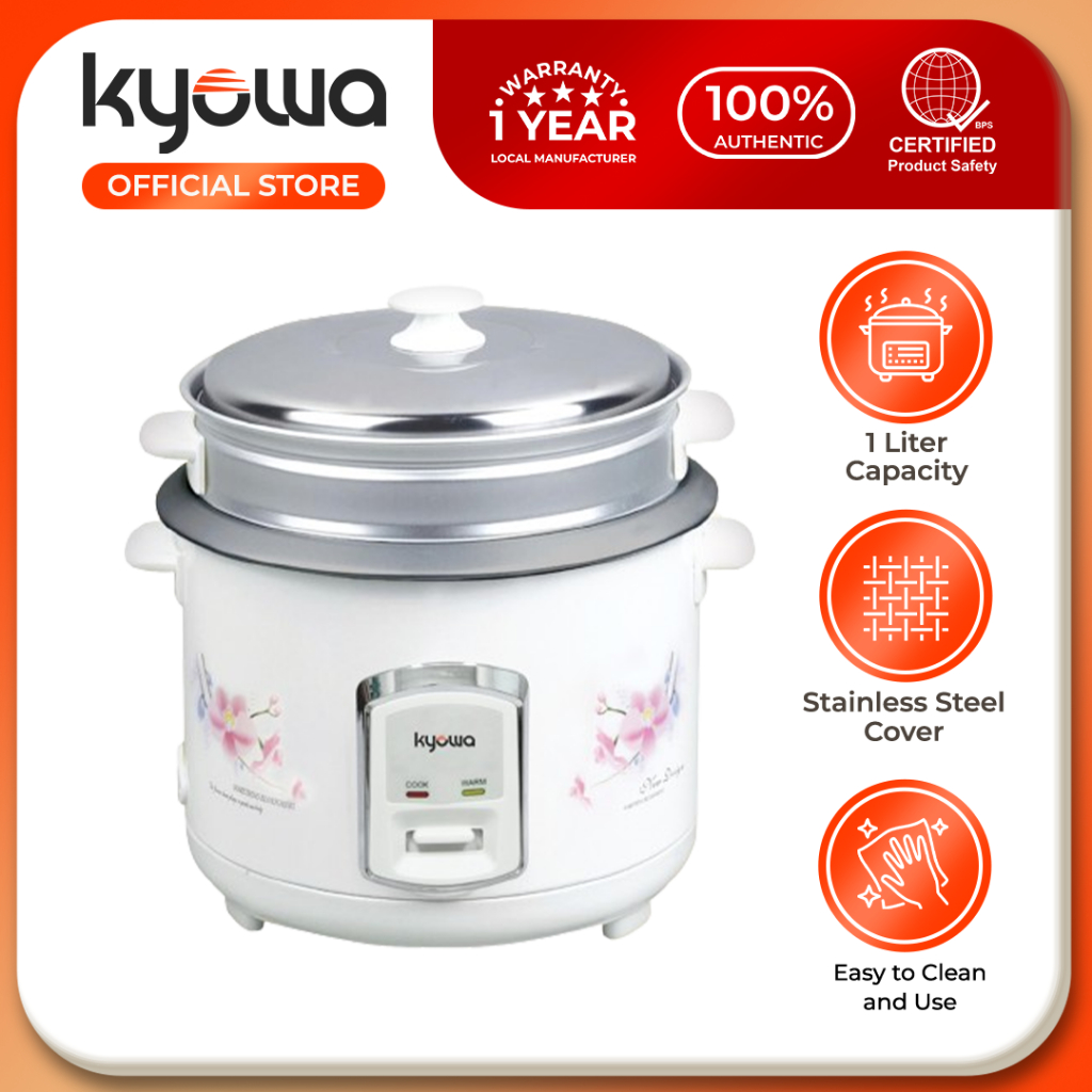 Kyowa Rice Cooker 1L (White) KW-2011 | Shopee Philippines