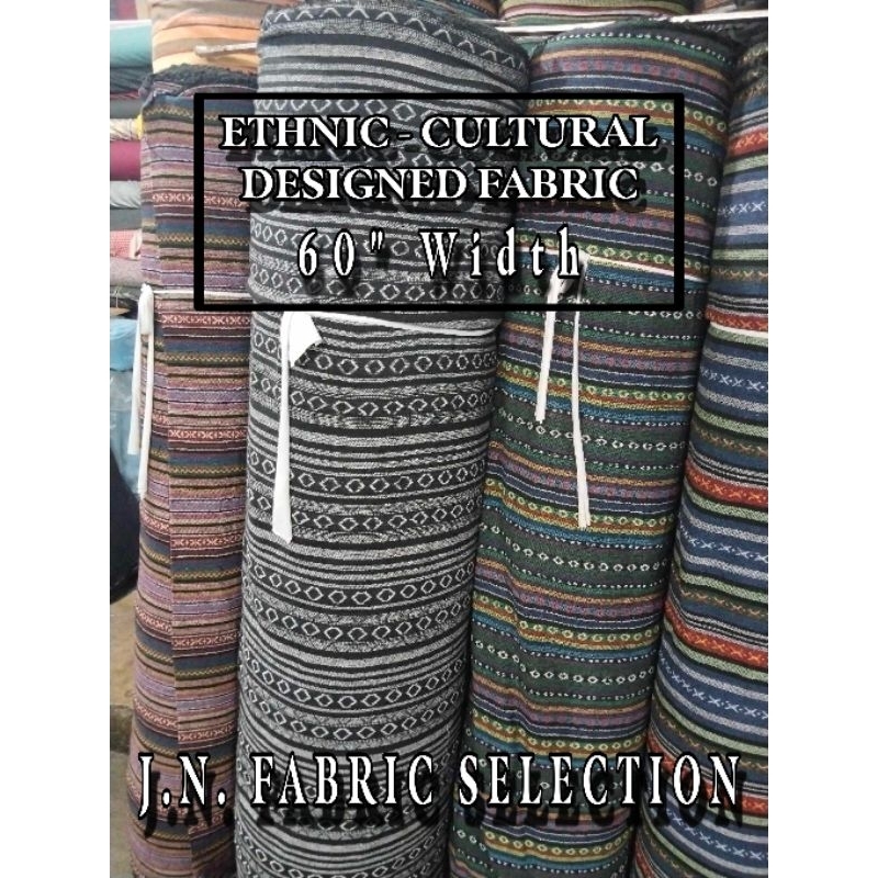 ETHNIC DESIGN - KATUTUBO FABRIC FOR COSTUMES 60" INCHES WIDTH - SOLD ...